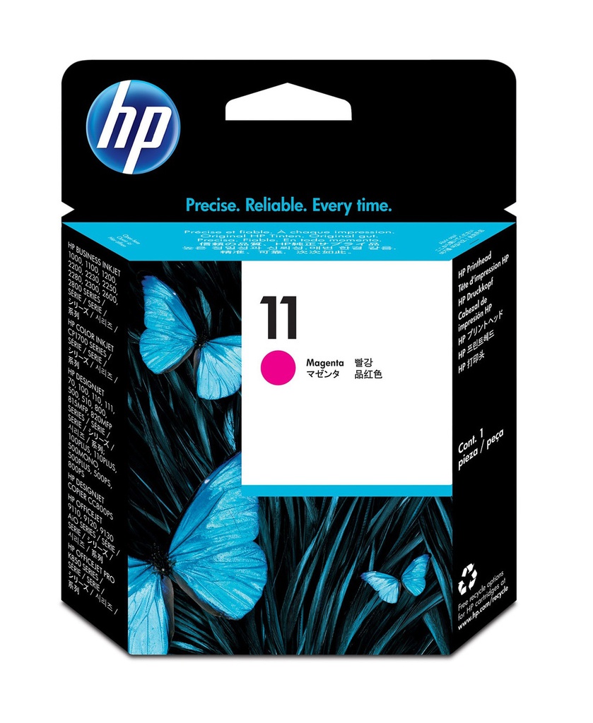 HP NO 11 MAGENTA PRINTHEAD | Aarque